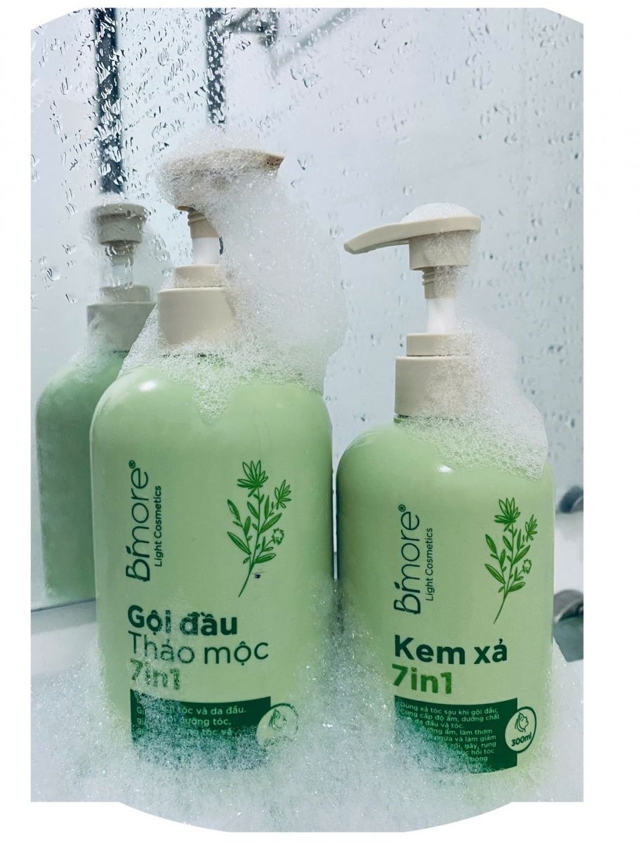 Gợi nhớ hương xưa, tìm lại mái tóc khoẻ mạnh bồng bềnh cùng Dầu gội và kem xả thảo mộc 7in1 Bimore